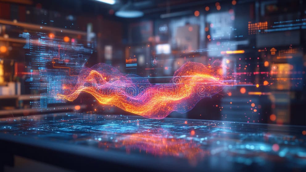 Cloud API Integration, Captivating Holographic Projection of API-based ...