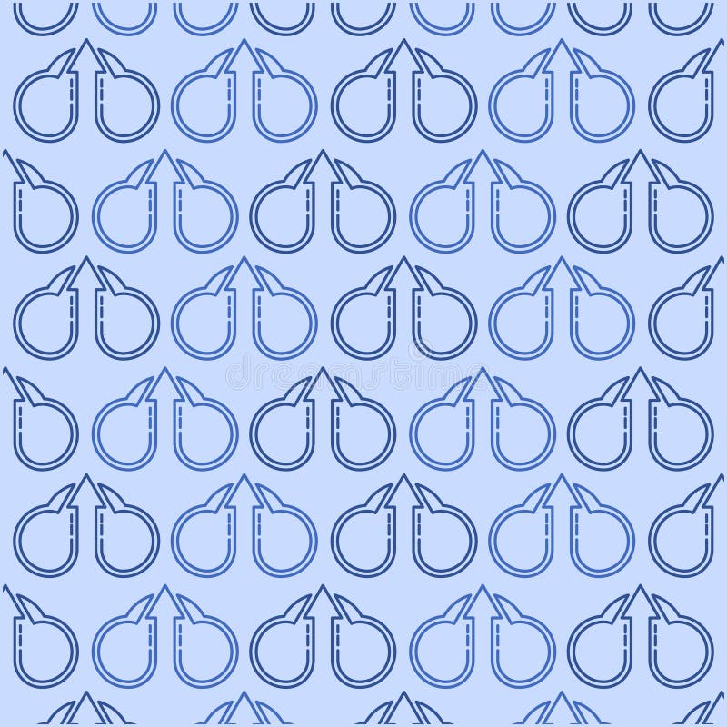 Cloud Arrow Line Simple Pattern Design Vector Style Flat Design, for ...