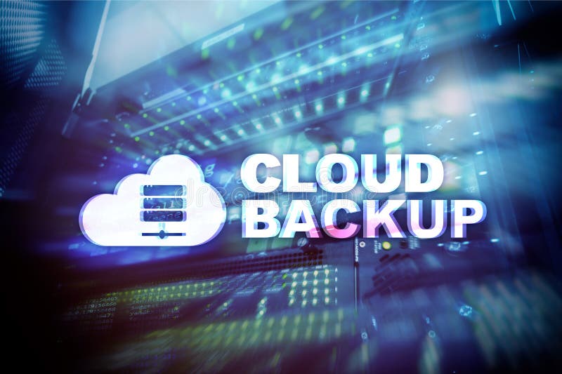 Cloud Backup. Server Data Loss Prevention. Cyber Security Stock Photo ...