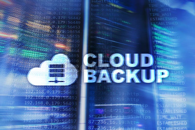 Cloud Backup. Server Data Loss Prevention. Cyber Security. Stock ...