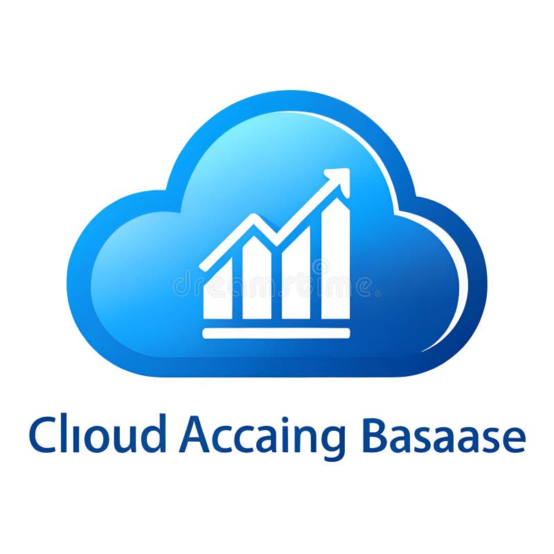 Cloud-Based Accounting Software Stock Illustration - Illustration of ...