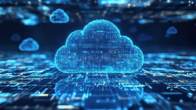 Cloud-based Artificial Intelligence Analyzing Big Data for Predictive Insights Stock ...