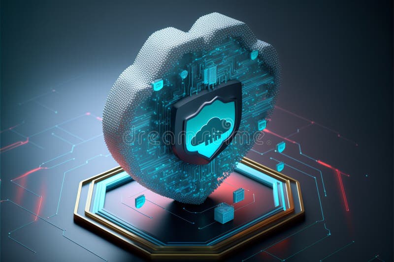 AI Based Cybersecurity Threat Detection Stock Illustration ... AI Based Cybersecurity Threat Detection Stock Illustration ...