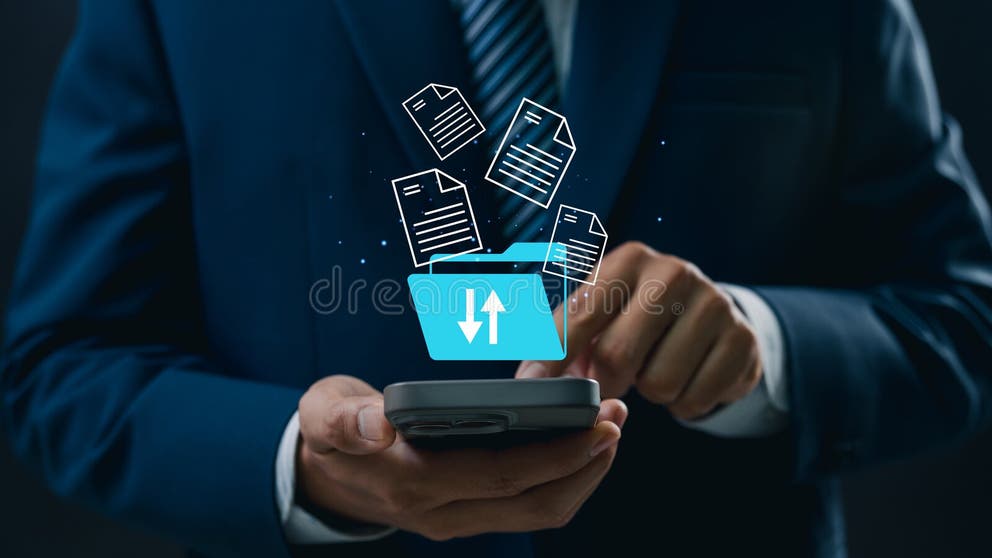 Cloud Based Data Transfer and Digital File Sharing. Mobile Solutions ...