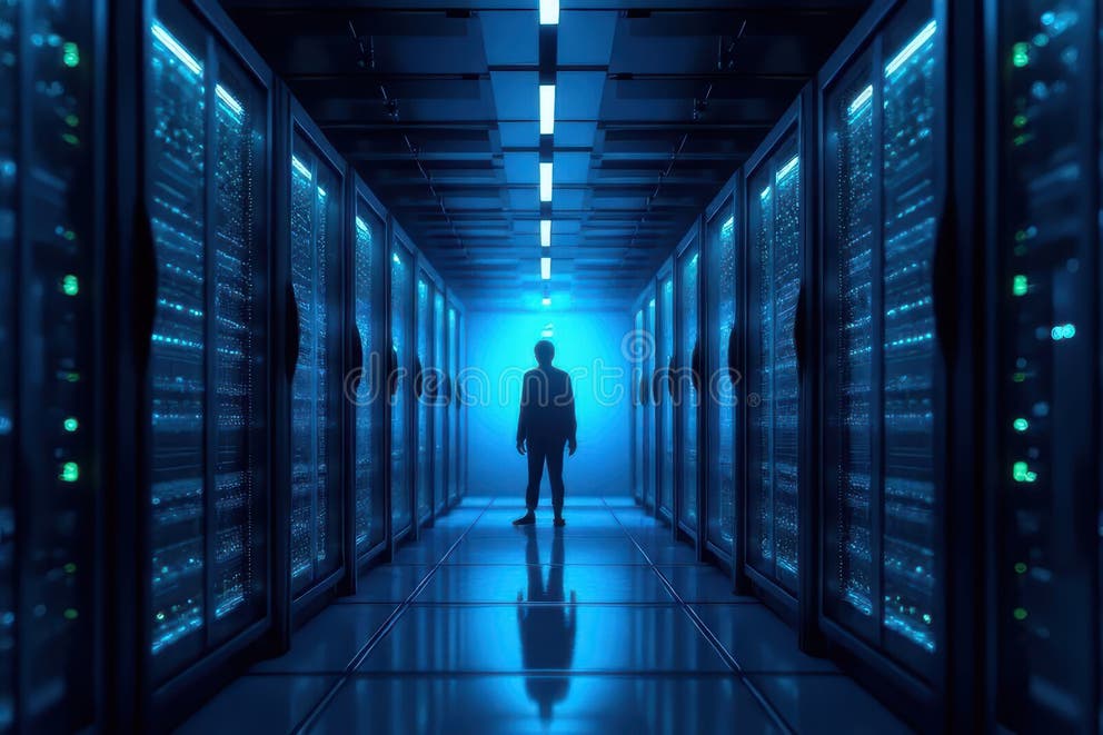 Cloud-Based Government Data Security Stock Illustration - Illustration ...