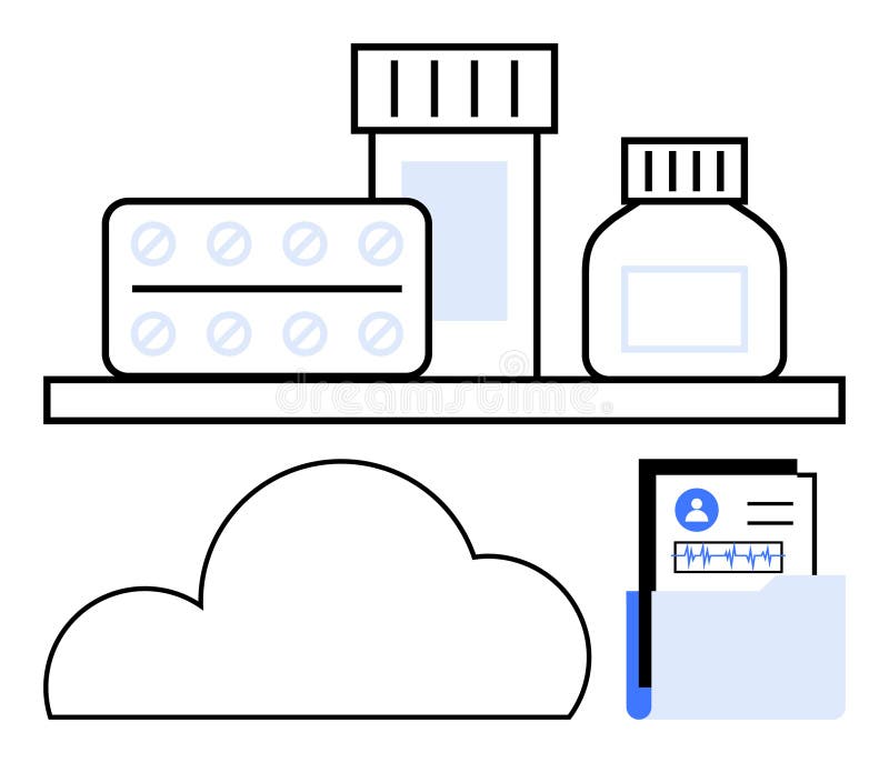 Cloud-Based Pharmacy Storage with Medication Bottles and Patient ...