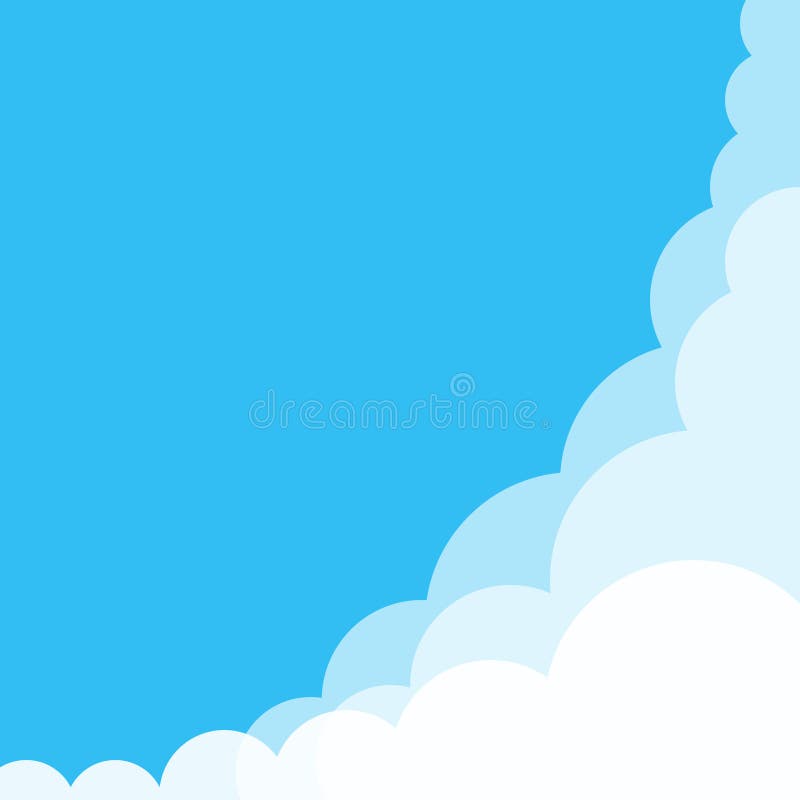 Cloud On Blue Sky Background And Have Space For Insert Text Stock ...