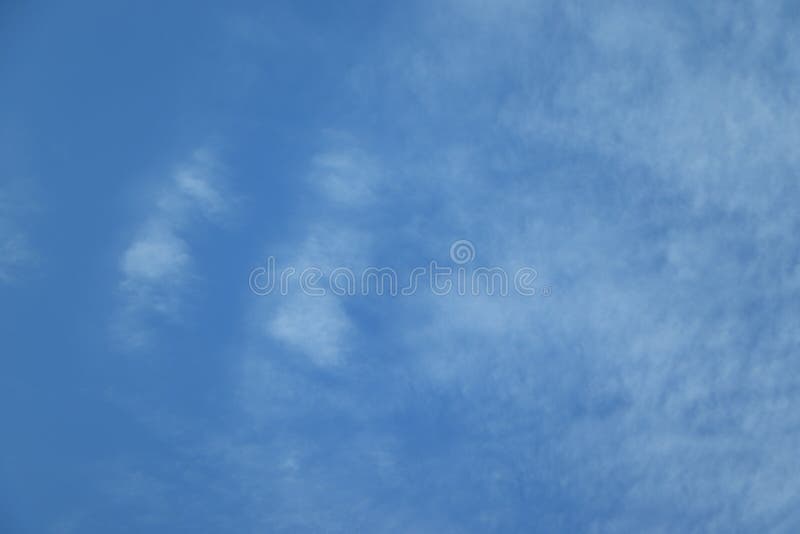 Cloud and Blue Sky in the Nice Day Stock Image - Image of environment ...