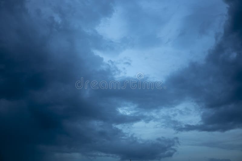 Cloud in the Blue Sky at Mt.Fuji in Japan Stock Photo - Image of ...
