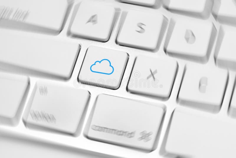 Cloud button editorial image. Image of internet, keypad - 39424555