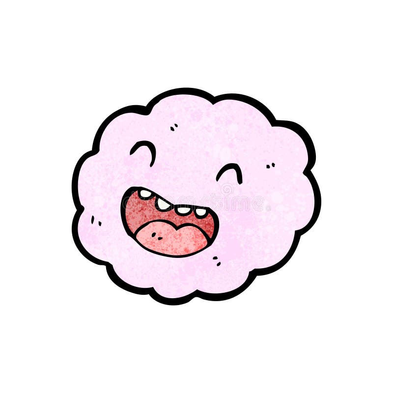 Cloud cartoon character stock vector. Illustration of face - 38062673