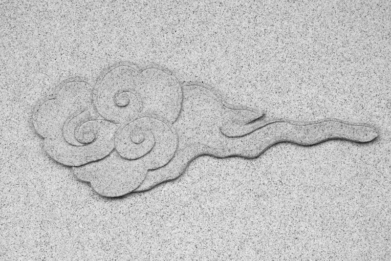 Cloud carve by stone. stock image. Image of culture - 167712595