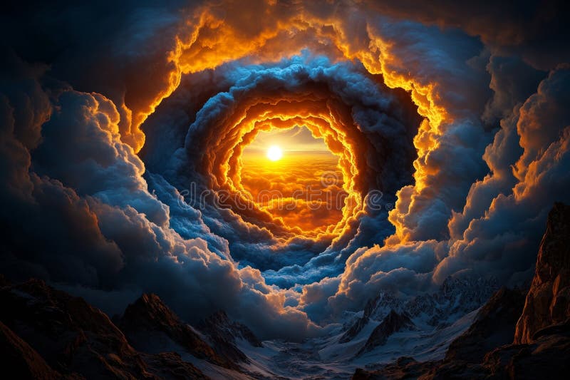 Cloud Cinematic Epic is Showcased in a Wide-angle Shot of Clouds ...