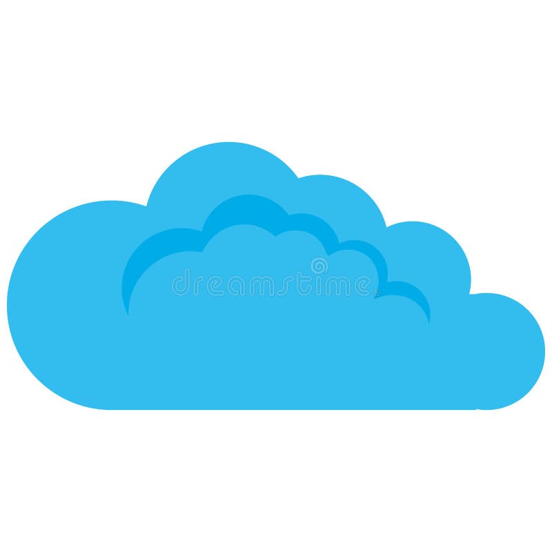 Cloud climate weather stock illustration. Illustration of bright ...