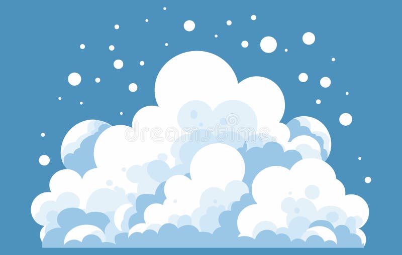 Cloud and Cold Vector.Cloud Icon. Vector Illustration Stock Vector ...