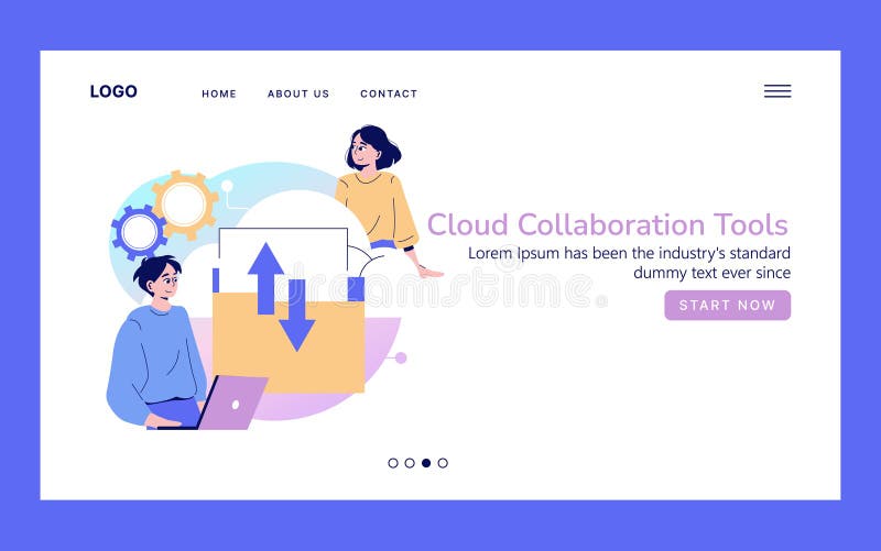 Illustration Showing Collaboration Stock Illustrations – 4,818 ...