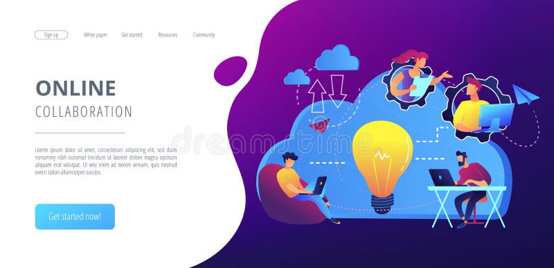 Collaborationconcept Stock Illustrations – 57 Collaborationconcept Stock Illustrations, Vectors ...