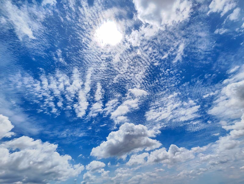 Cloud Patterns with Different Season Stock Image - Image of cloud ...