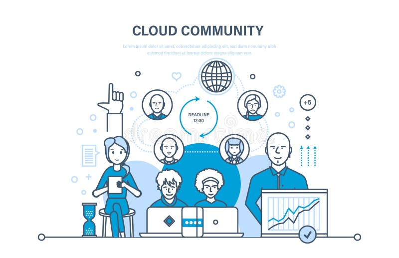 Community Development Stock Illustrations – 108,764 Community ...