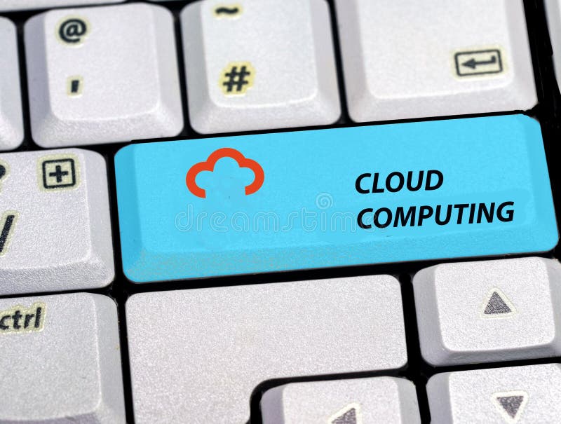 Cloud compting stock photo. Image of computer, cloud - 340824862