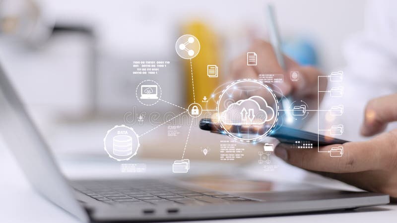 Cloud Computer Technology and Storage Online for Computer Business ...