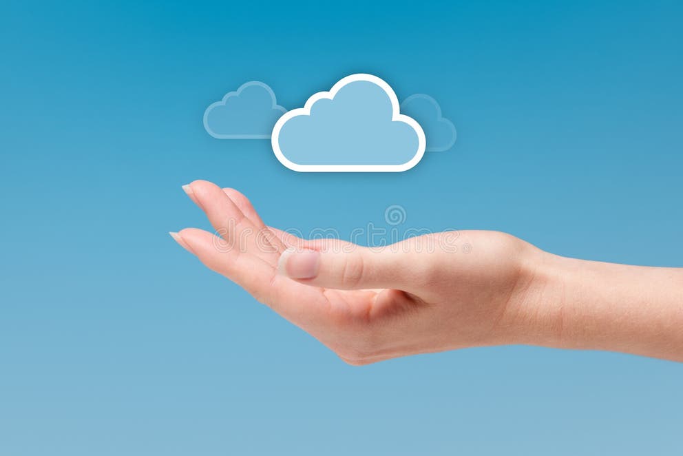 Cloud computing stock photo. Image of mobility, horizontal - 21190736