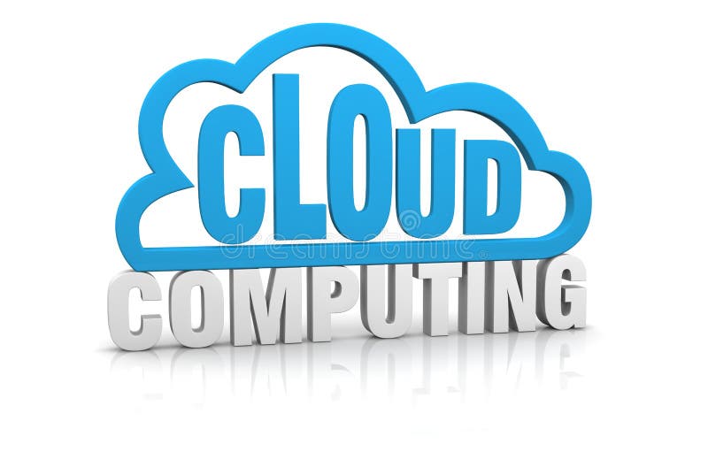 Cloud Computing Technology Word Tags Stock Illustration - Illustration of saas, render: 28927026