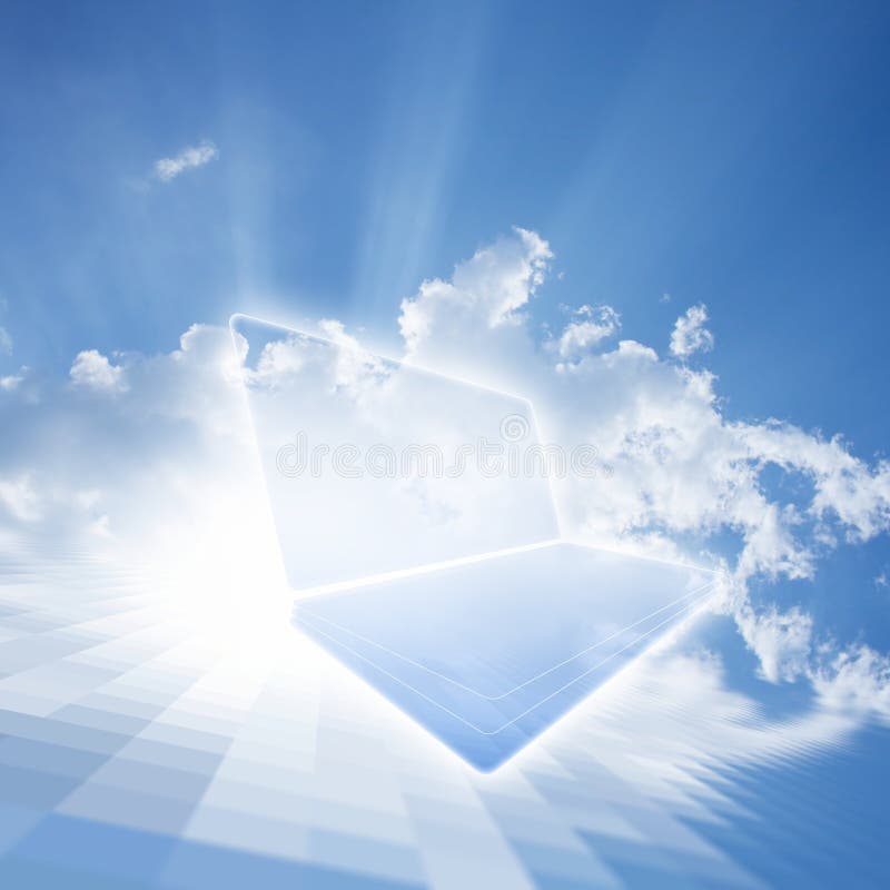 Cloud computing stock photo. Image of computing, blur - 23955578