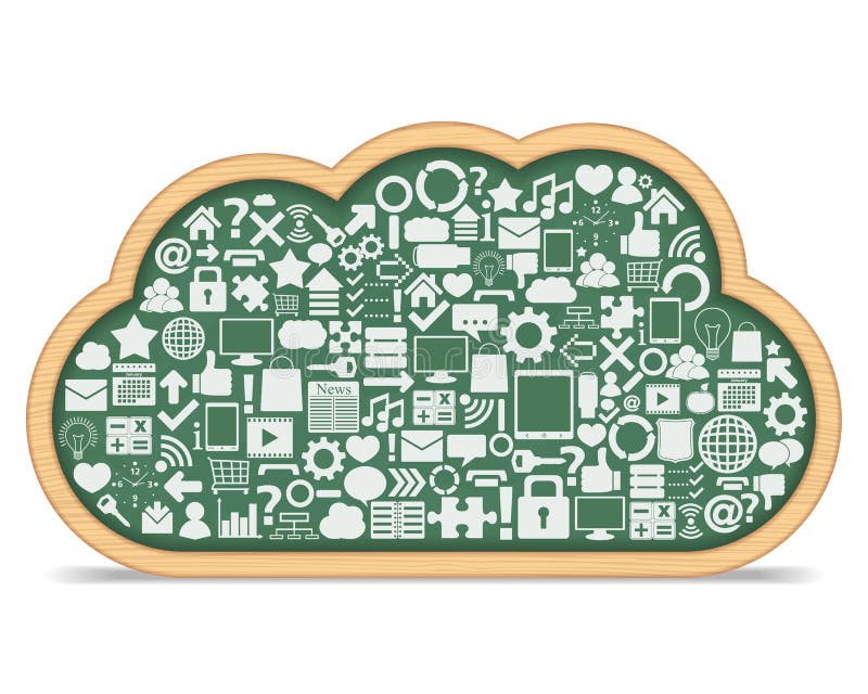 Cloud Computing stock vector. Illustration of graphic - 25737779