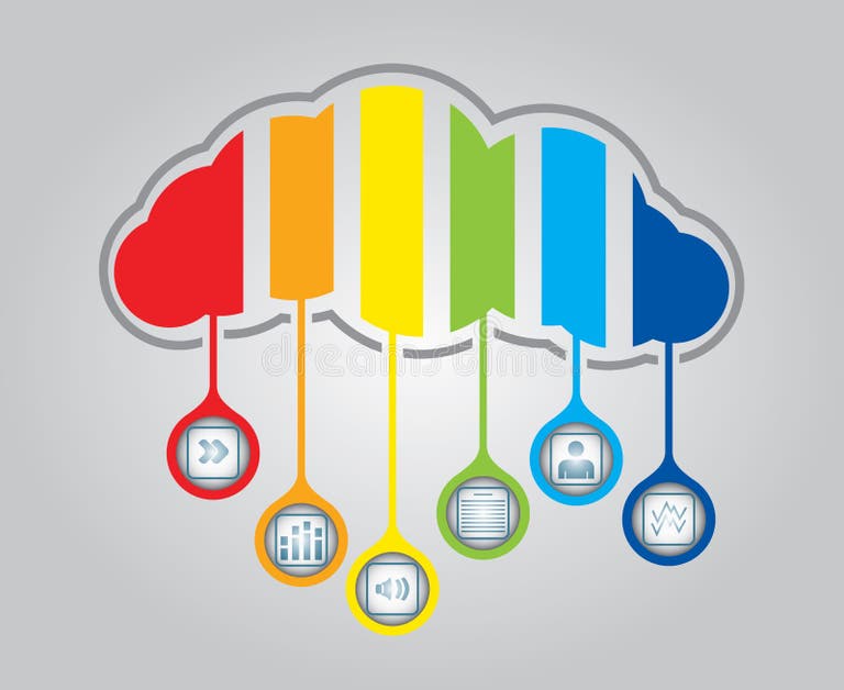 Cloud Computing Architecture Diagram Stock Illustrations – 272 Cloud ...