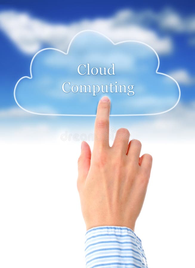 Cloud computing. stock image. Image of database, access - 28742155