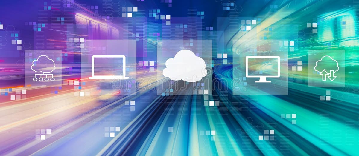 Speed Cloud Stock Illustrations – 54,635 Speed Cloud Stock ...