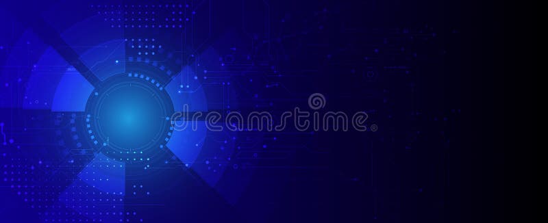 Cloud and Computing Abstract Technology Backgeound with Circuit ...