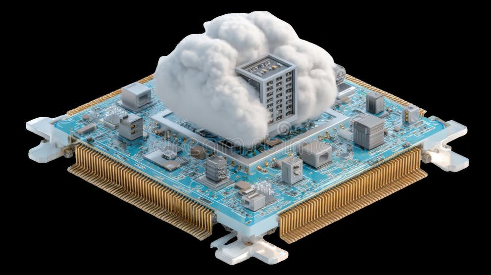 Cloud Computing and Artificial Intelligence Processing Data on ...