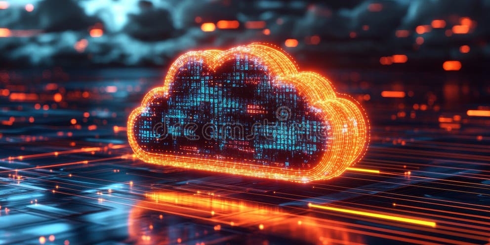 Cloud Computing, Big Data Storage, and Advanced Technology Futuristic ...