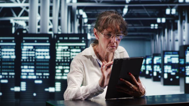 Data Center with AI Server Rigs Stock Video - Video of hosting ...