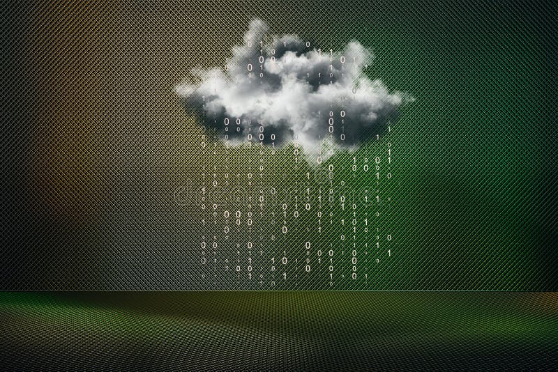 Cloud Computing Code Rain Stock Illustrations – 121 Cloud Computing Code Rain Stock ...