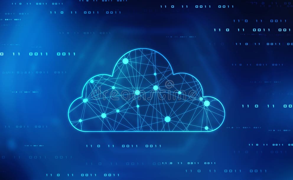 Digital Data Network Connection Background, Internet Data Storage, Data CloudCloud Computing ...