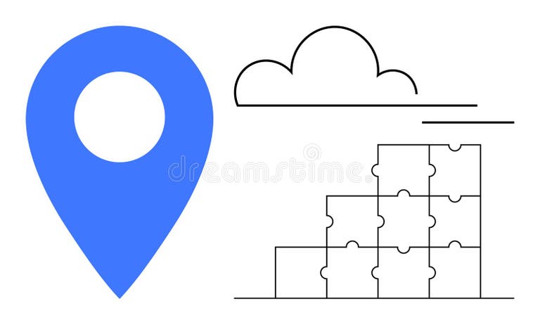 Cloud Symbol Logistics Stock Illustrations – 1,073 Cloud Symbol ...