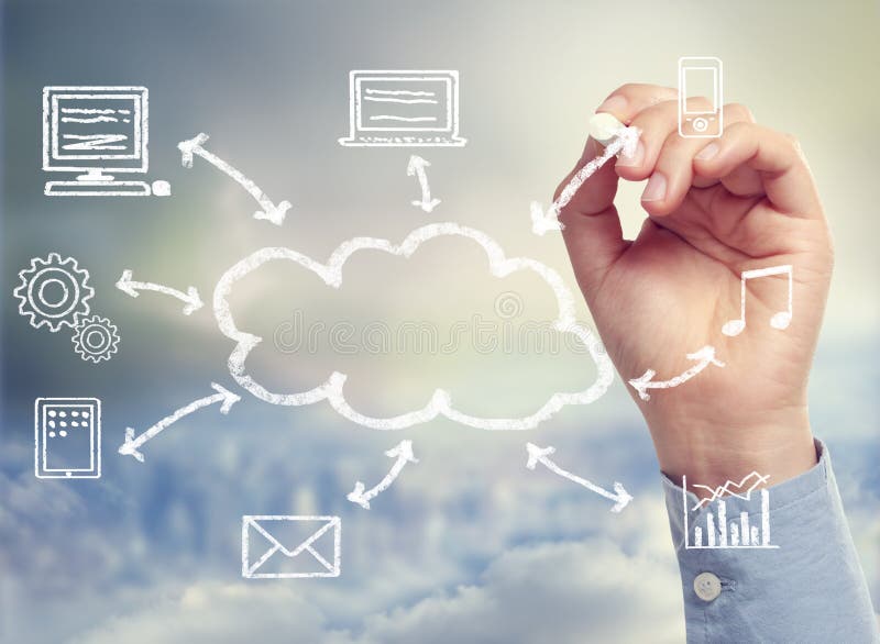 Cloud computing stock photo. Image of concept, communication - 33533152 Cloud computing stock photo. Image of concept, communication - 33533152