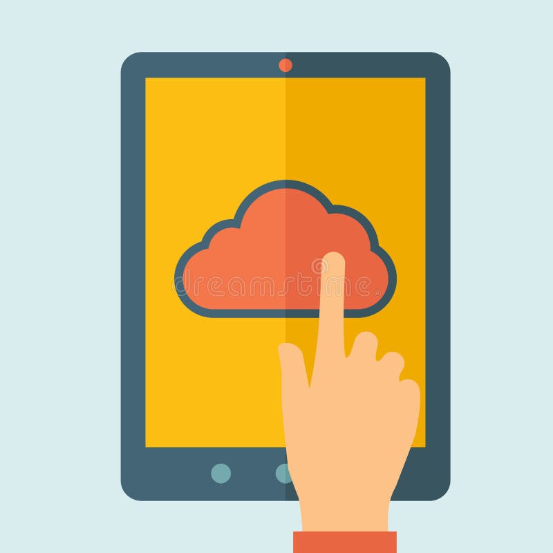 Cloud computing concept stock vector. Illustration of icon - 51005104