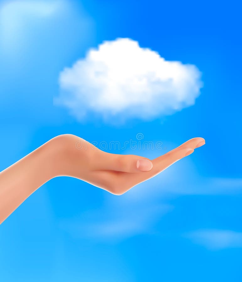 Cloud Computing Concept stock photo. Image of global - 22949914
