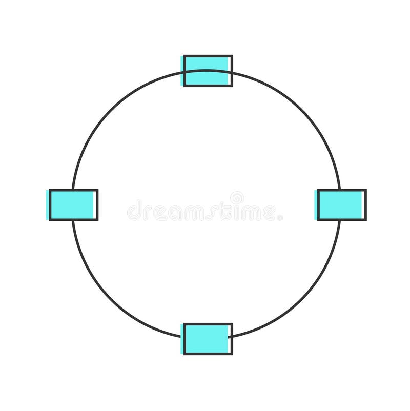 Ring Topology Stock Illustrations – 157 Ring Topology Stock ...