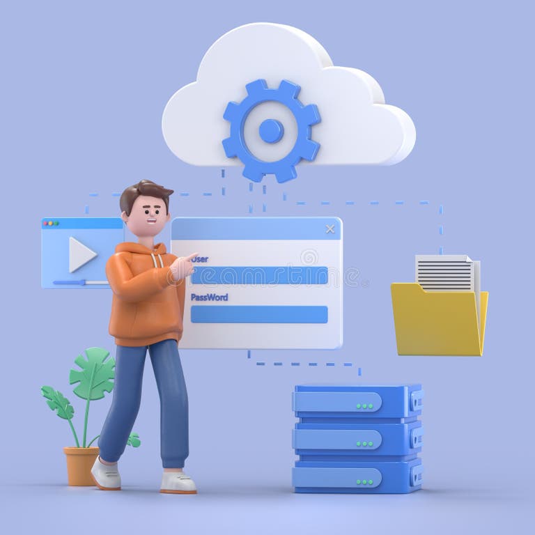 Cloud Computing User Stock Illustrations – 10,868 Cloud Computing User ...