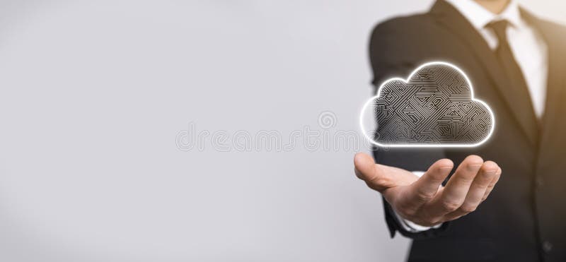 Cloud Computing Concept,cloud for Transfer Data.Cloud Computing, Big Data Center, Future ...