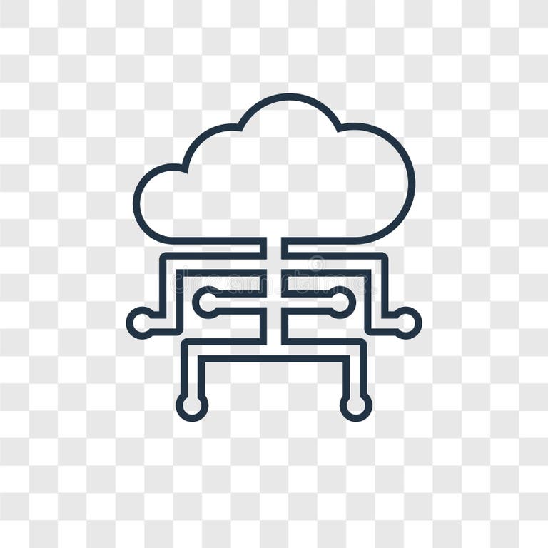 Cloud Outline Transparent Background Stock Illustrations – 3,836 Cloud ...