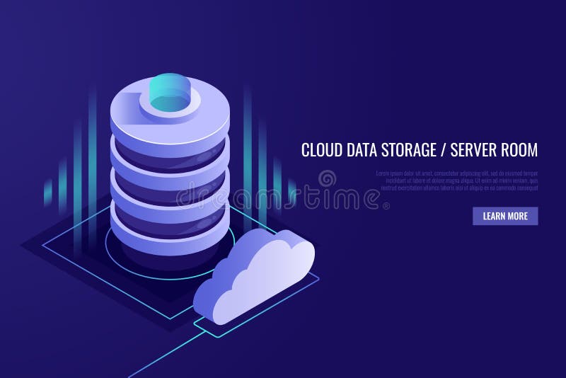 Hosting stock illustration. Illustration of base, data - 16546408