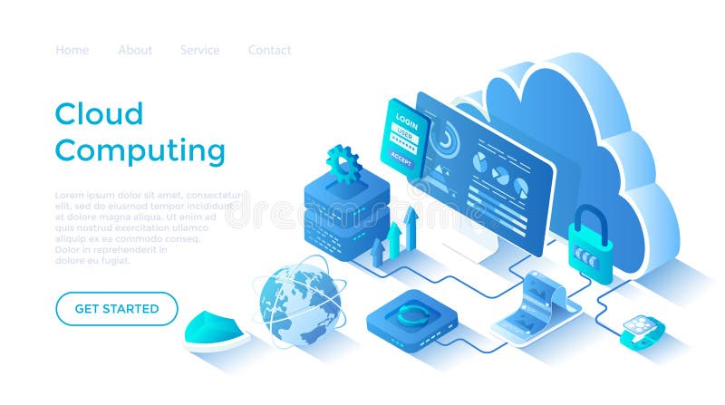 Cloud Computing Data Storage Database System Cloud Storage Server