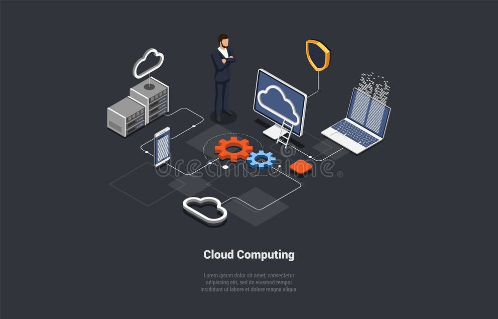 Cloud Computing. Delivery of Computing Services Including Servers, Storage, Databases ...