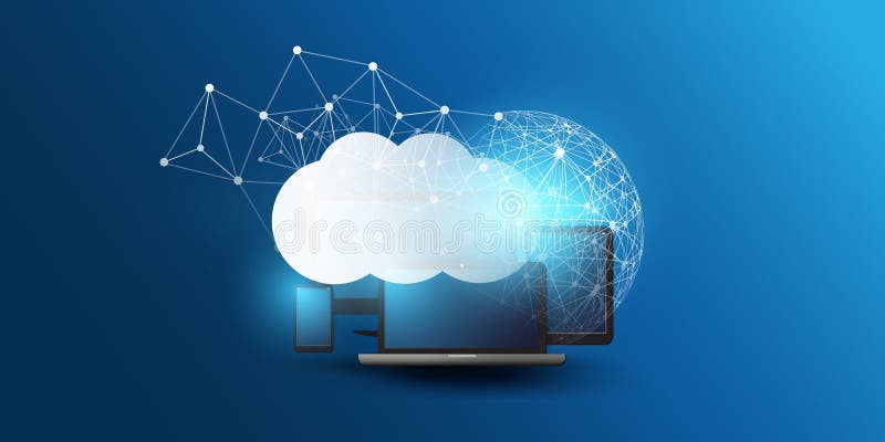 Innovative Cloud Computing Technology Stock Illustrations – 7,388 ...